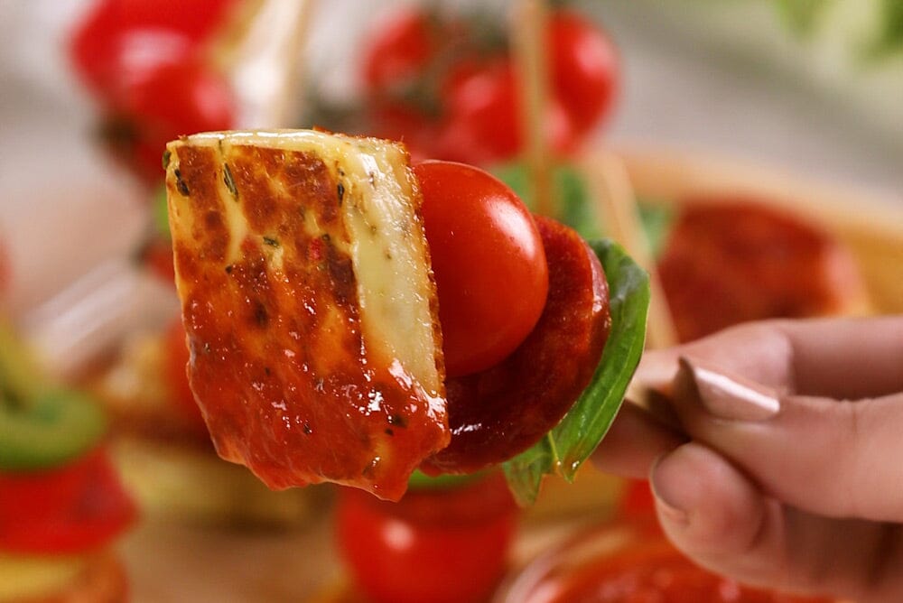 Pizza Bites | Keto Recipes | The Big Moo Baked Cheese